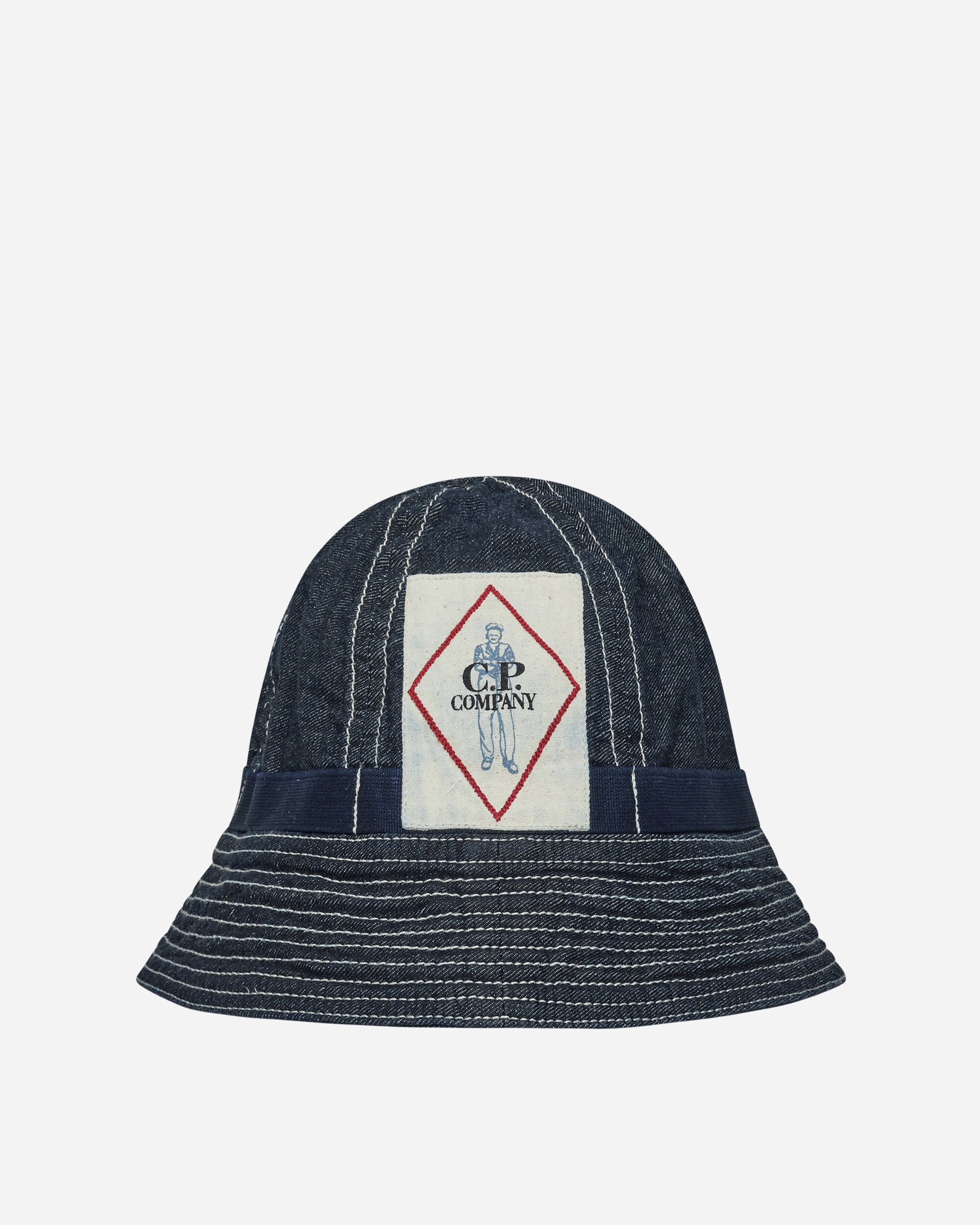 3/1 Denim Bucket Hat Blue – Slam Jam®