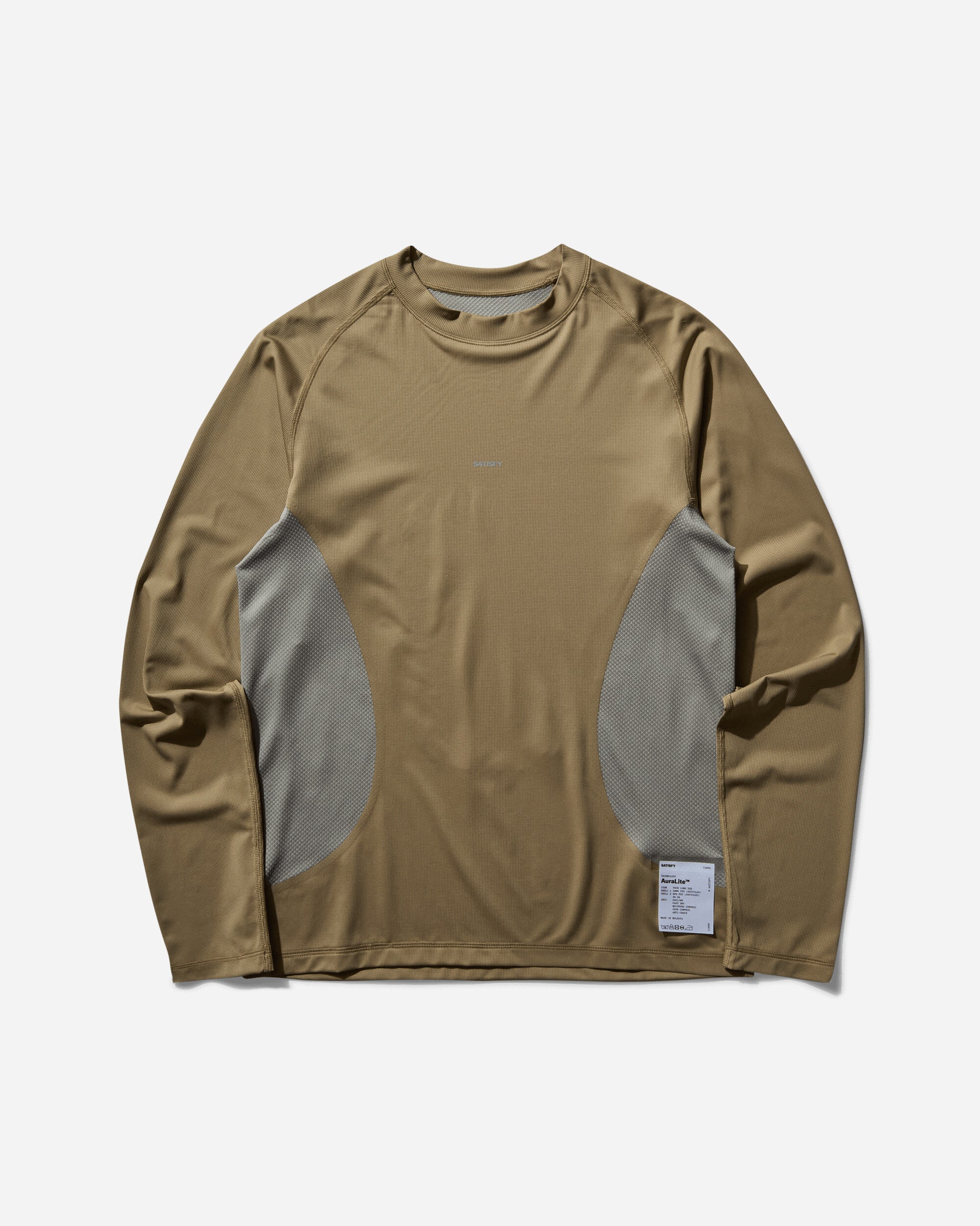 Men's AuraLite Tech Longsleeve T-Shirt Army Green – Slam Jam®