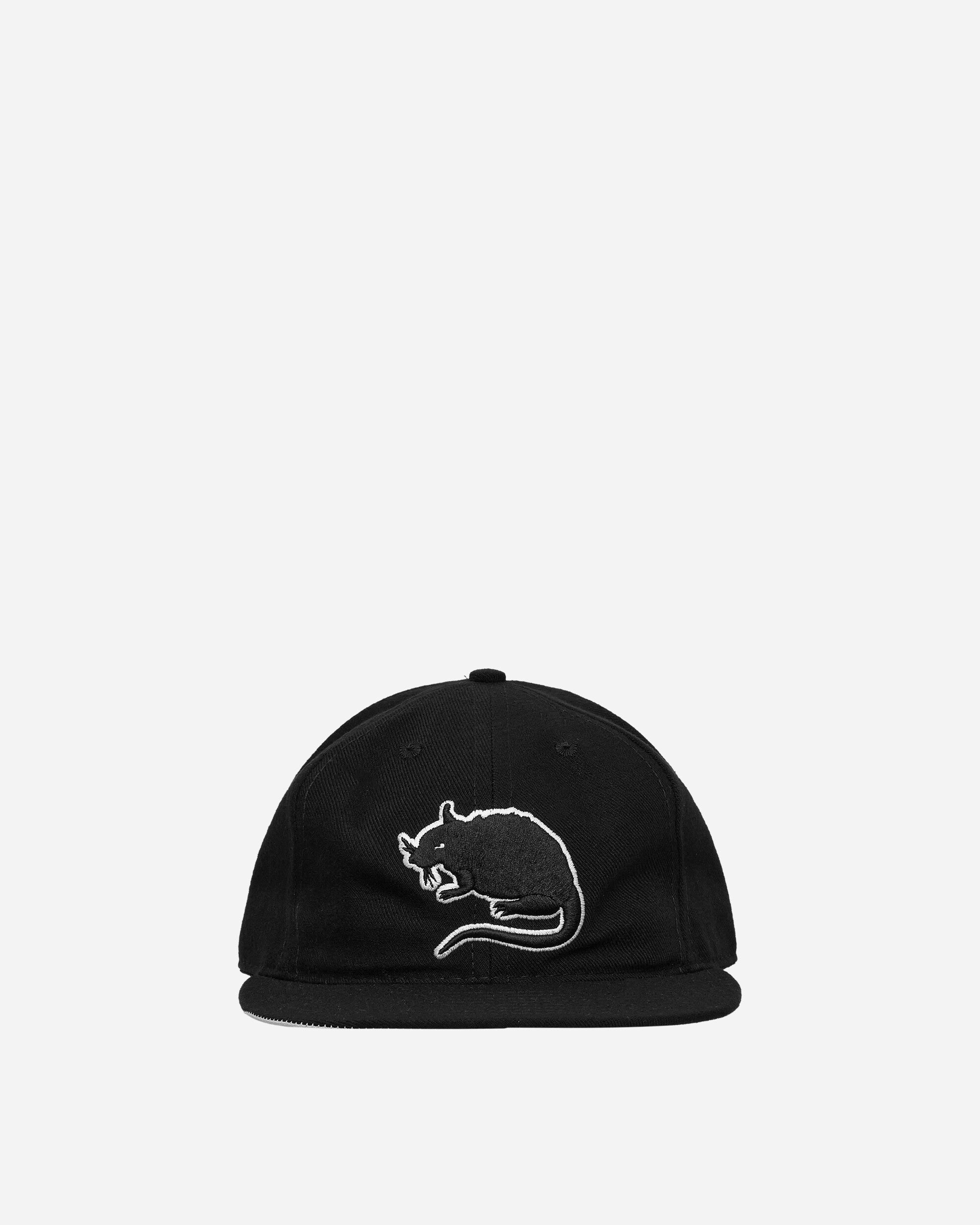 Rat Logo Fitted Hat Black – Slam Jam®