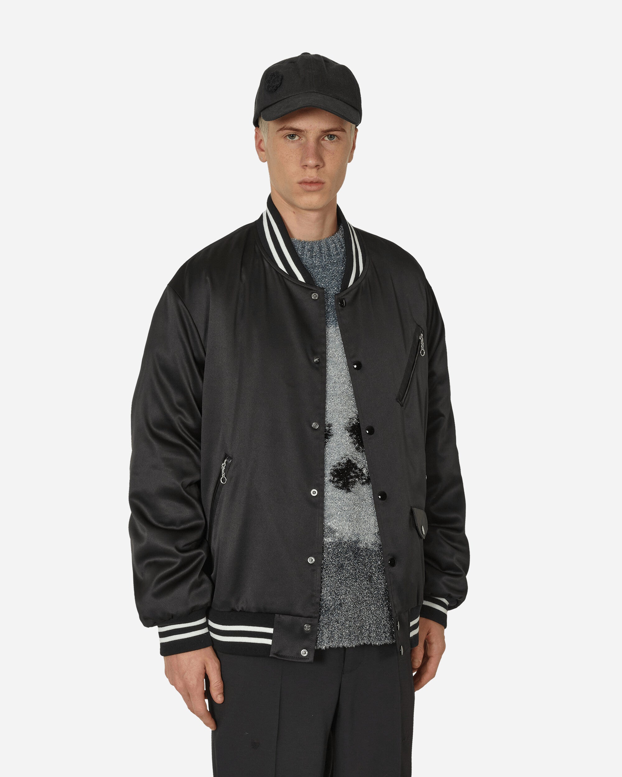 Stadium Jacket Black – Slam Jam®
