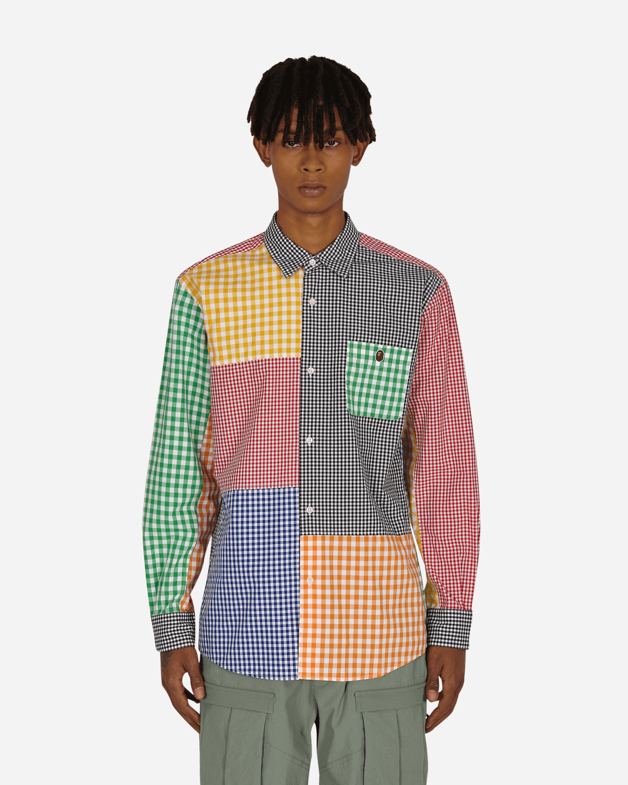 Gingham Check Longsleeve Shirt Multicolor – Slam Jam®