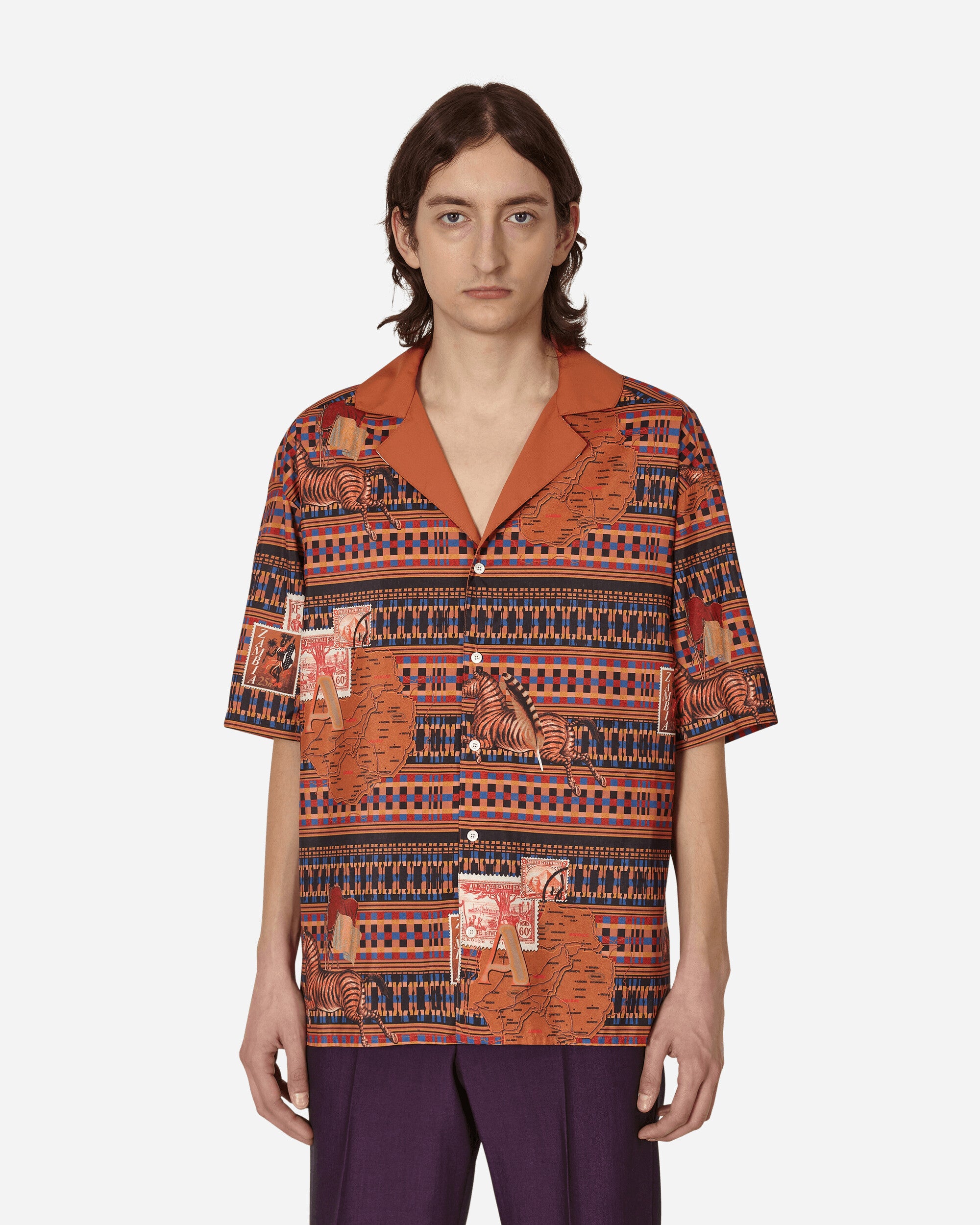 Tunde Short Sleeve Shirt Brown – Slam Jam®