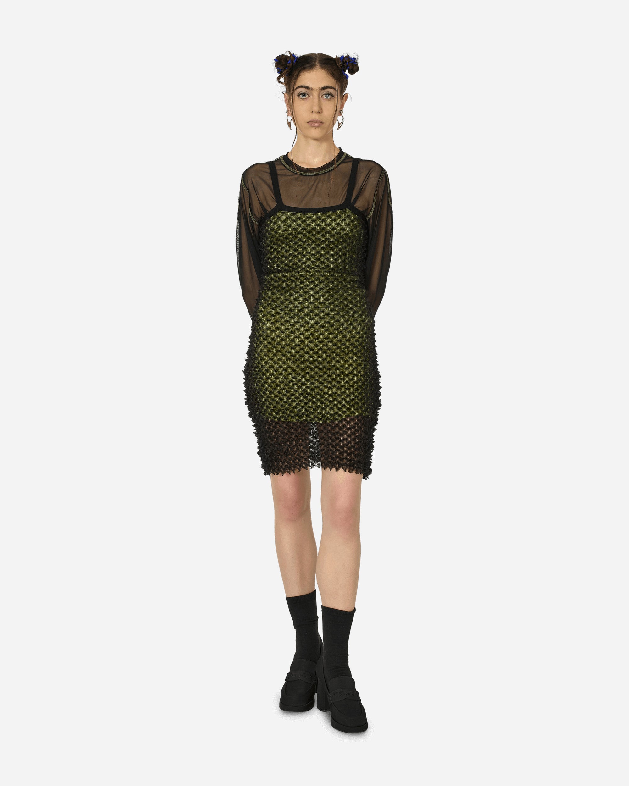Mini Spikes Dress Black / Yellow – Slam Jam®