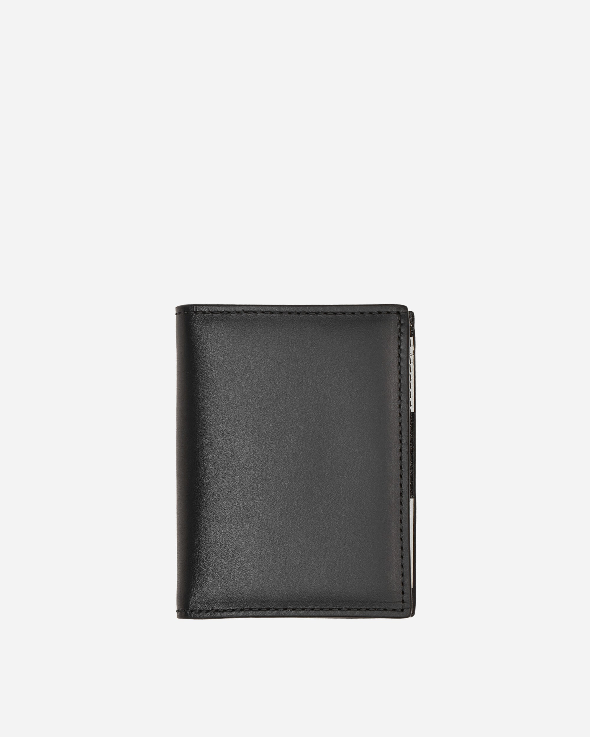 Classic Print Leather Wallet Black – Slam Jam®