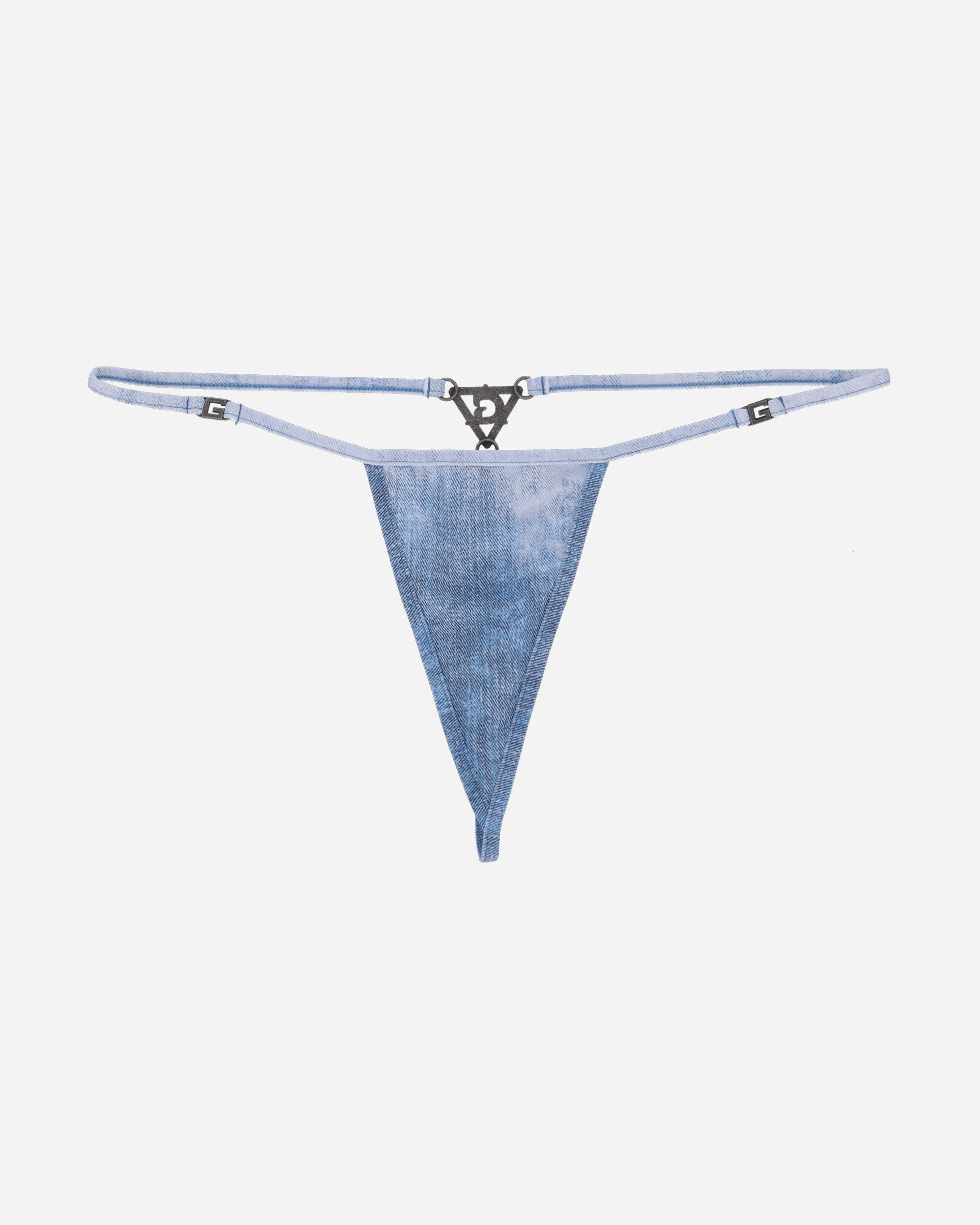 Women's Triangle Thong Denim – Slam Jam®