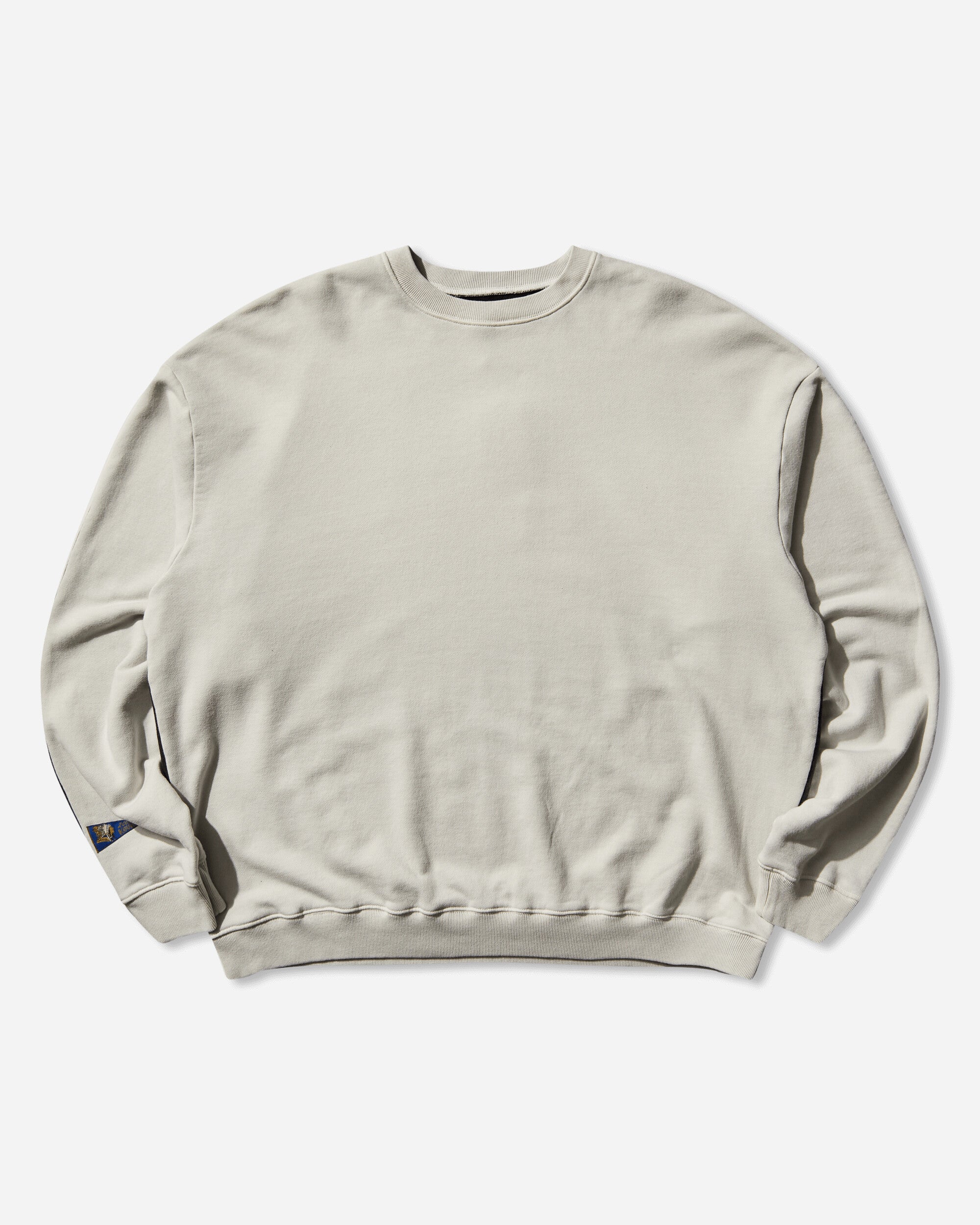 Men's Sweat Knit 2Tones Remake Big Sweatshirt (Bone) Ecru / Black ...