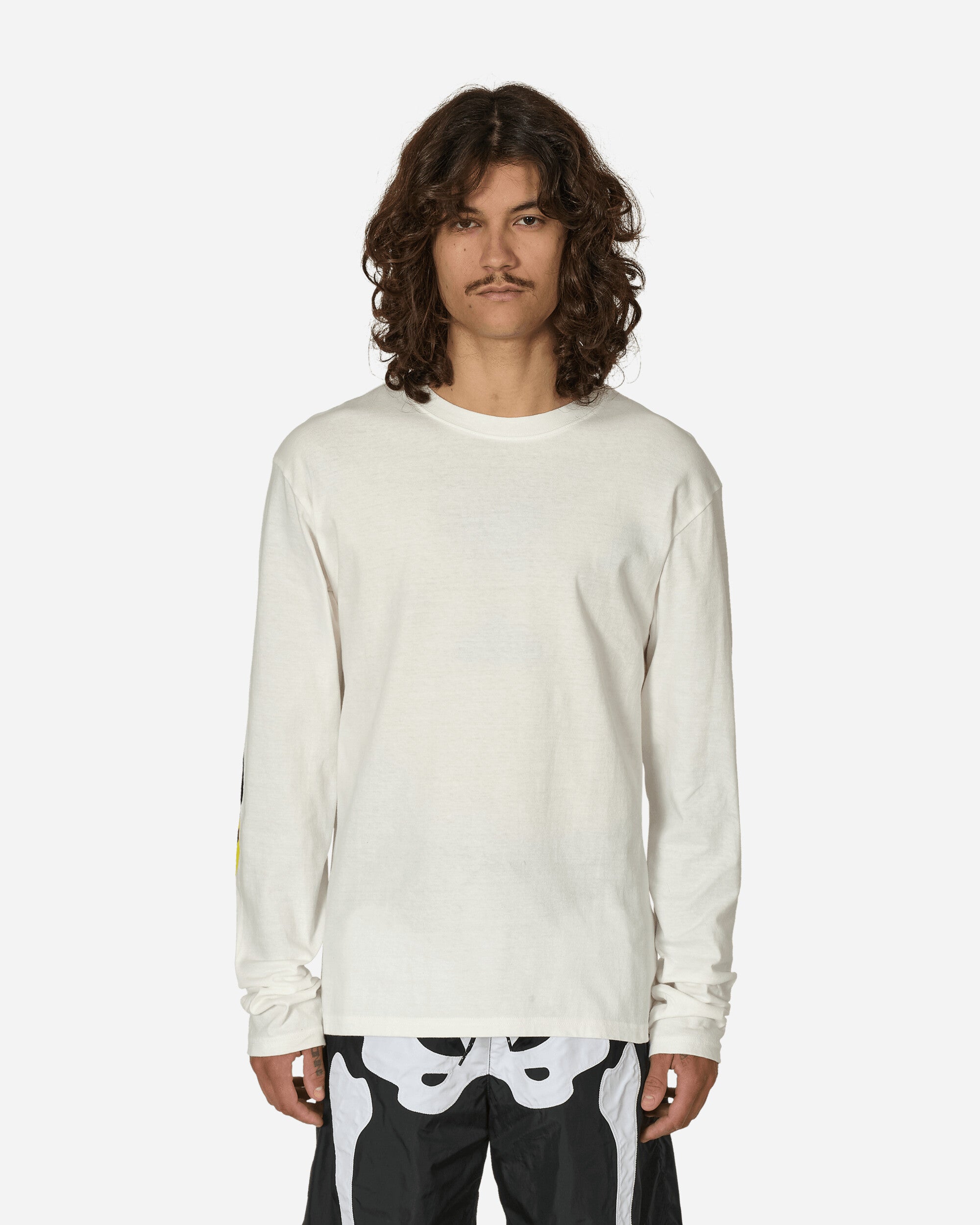 20/-Jersey Longsleeve T-Shirt (Catpital Patch) White – Slam Jam®