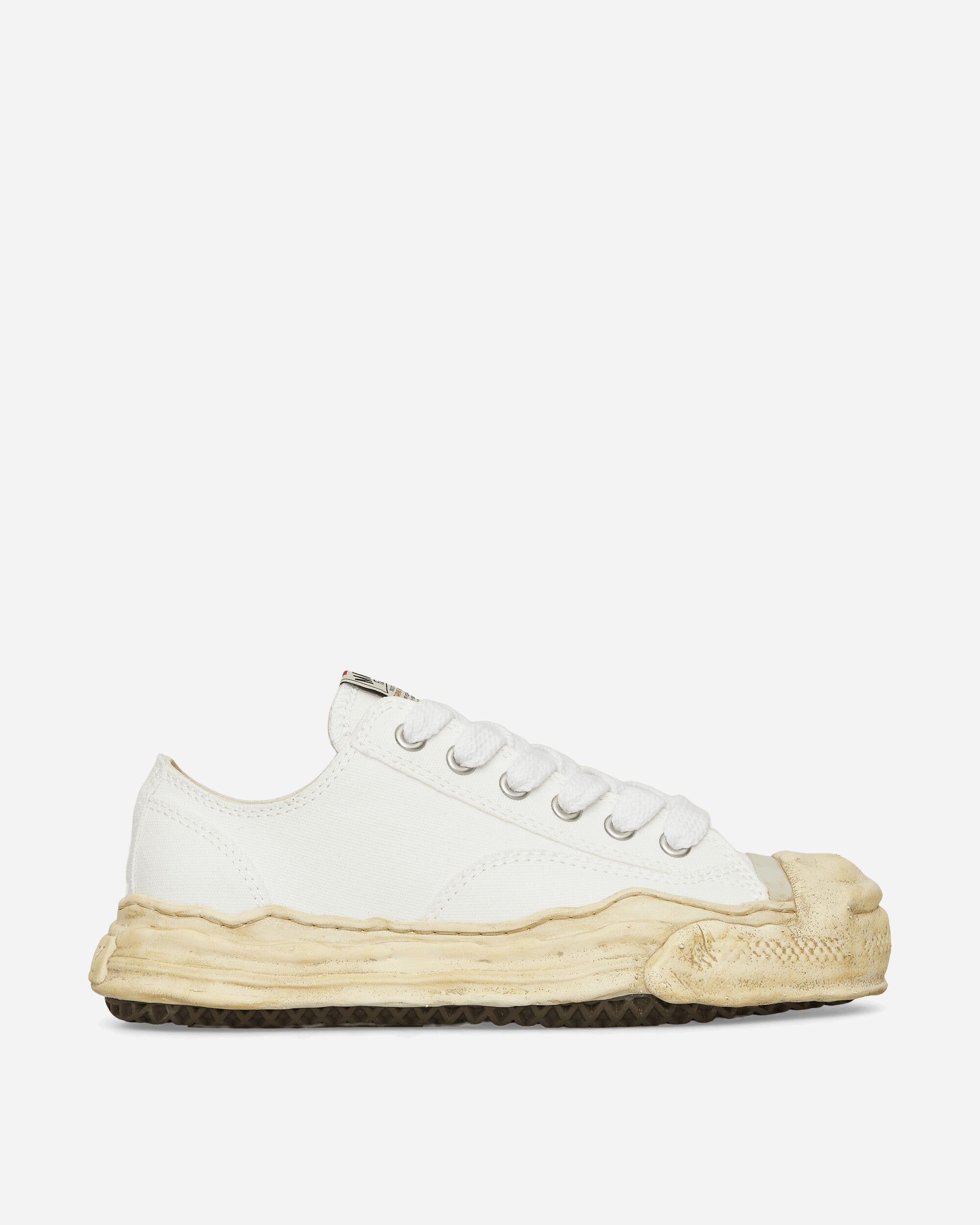 Hank OG Dyed Sole Canvas Low Sneakers White – Slam Jam®