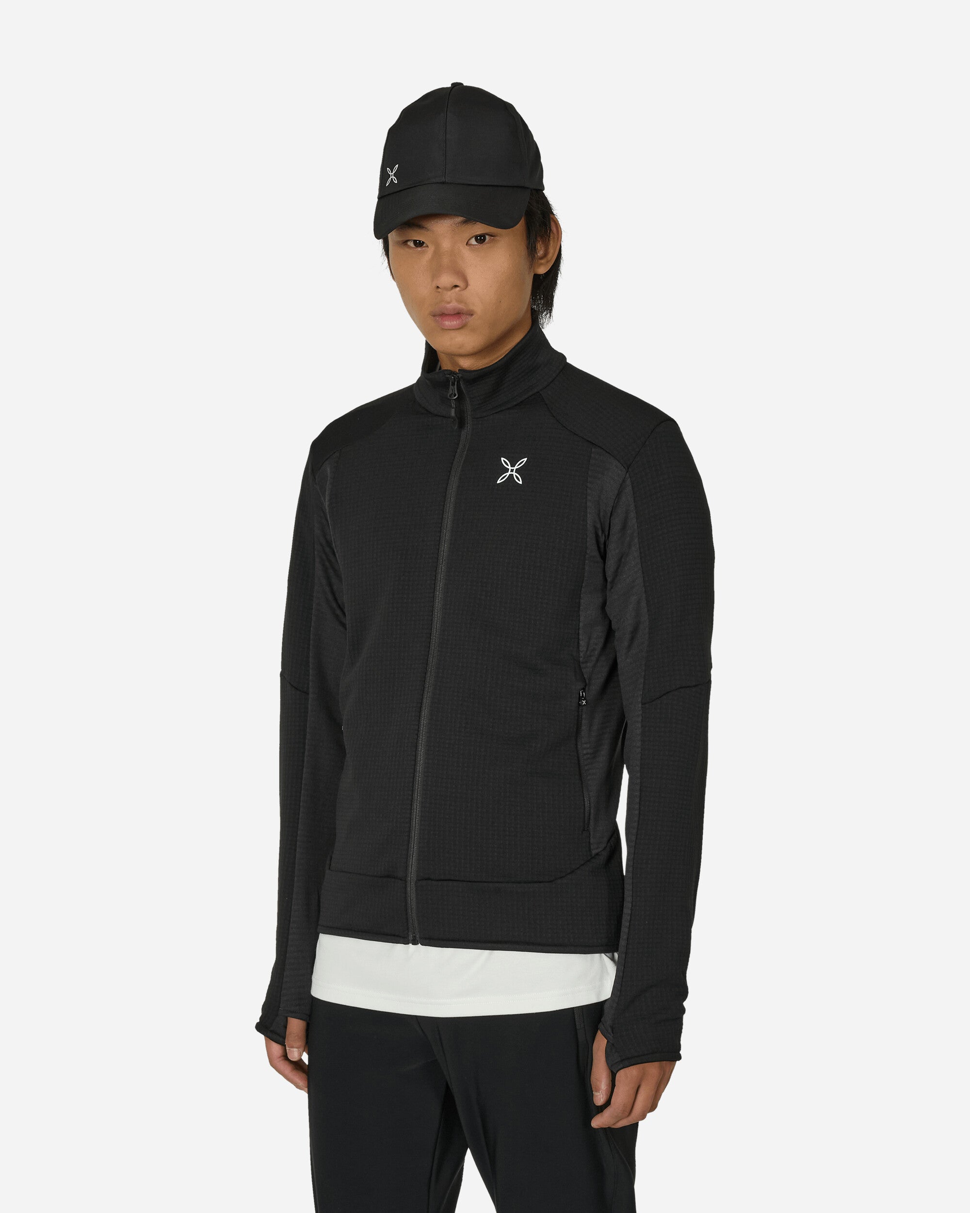 Stretch Color Fleece Jacket Black – Slam Jam®
