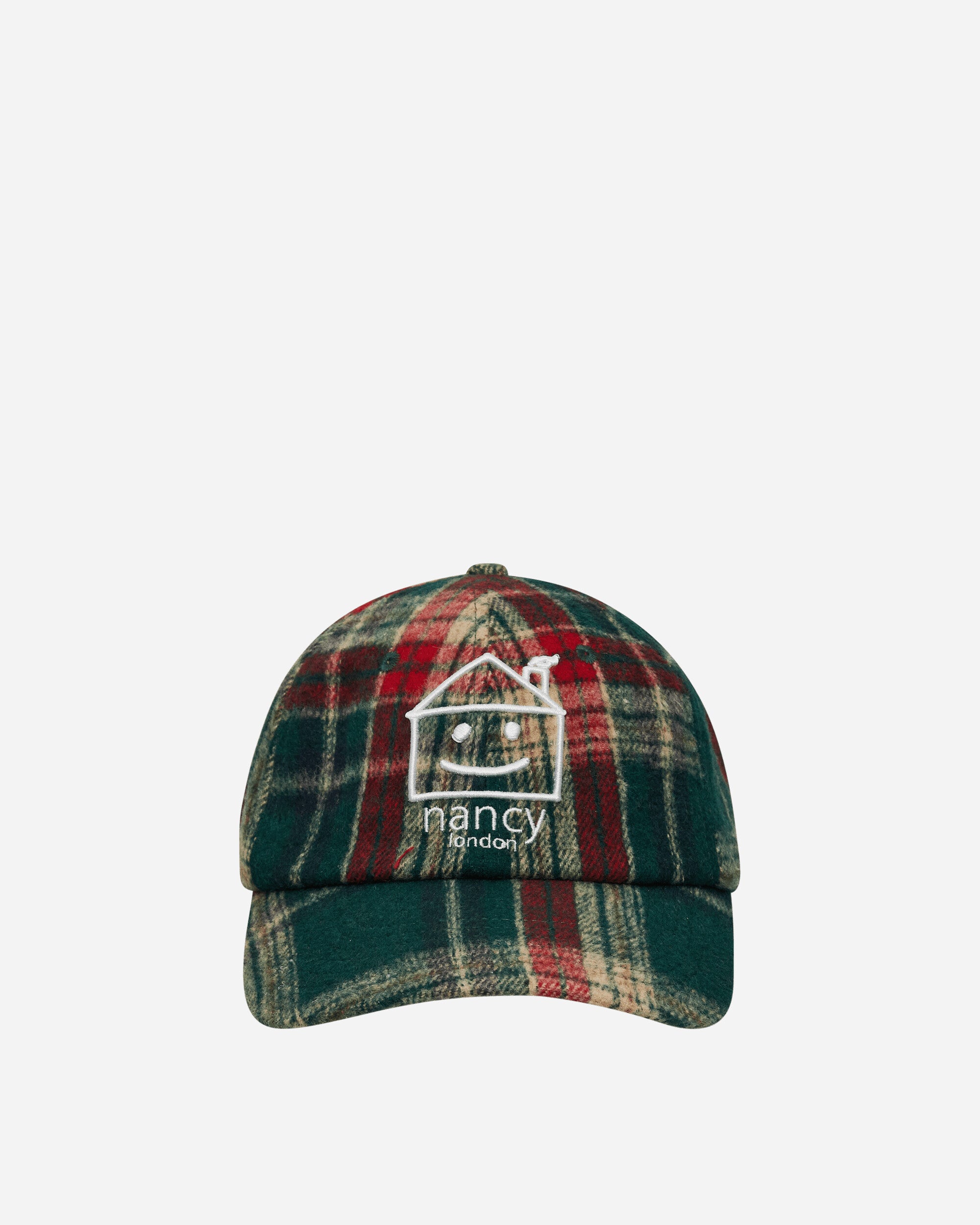 Plaid House 6-Panel Cap Green – Slam Jam®
