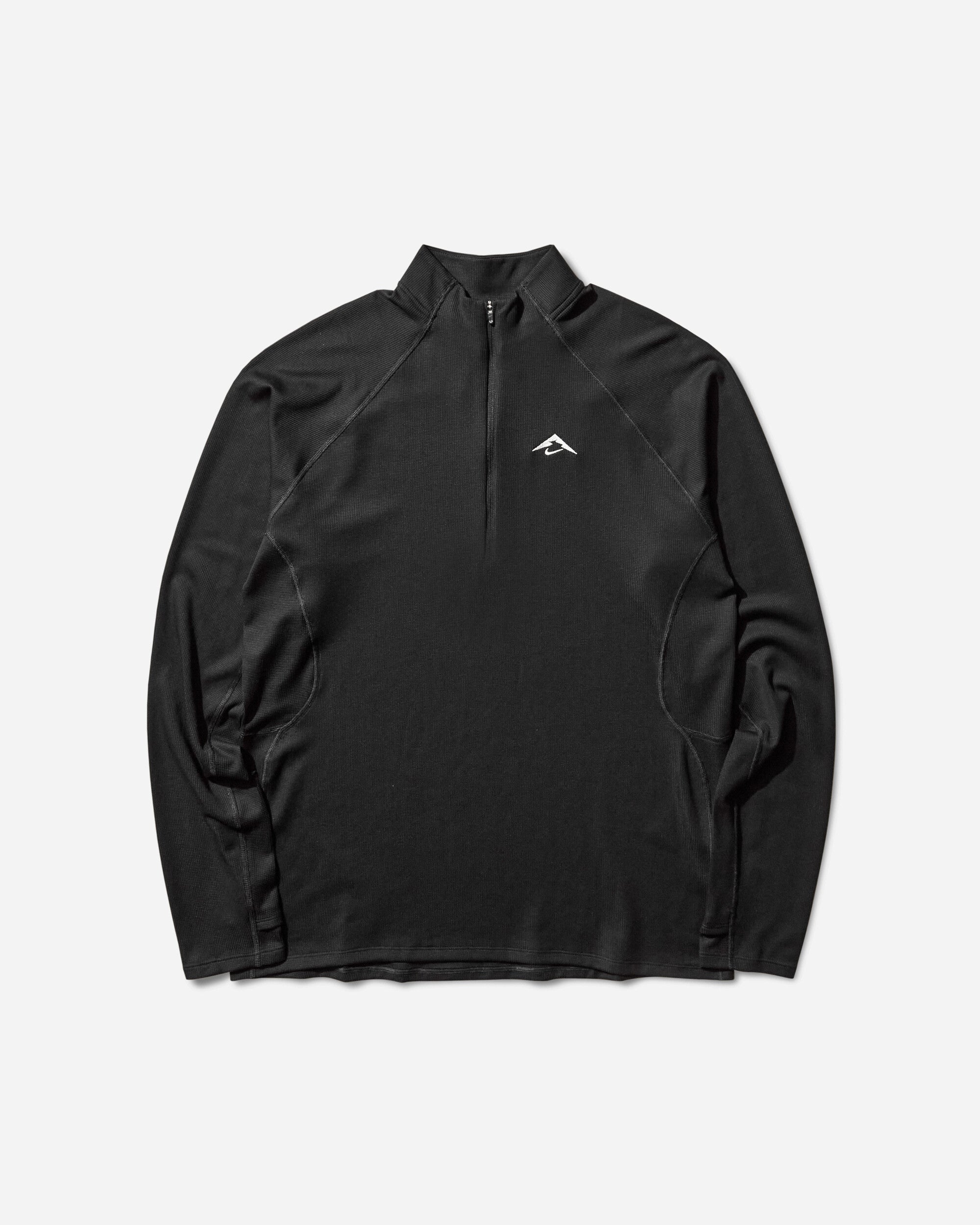 Men's Trail Dri-FIT 1/2-Zip Longsleeve T-Shirt Black / Summit White ...