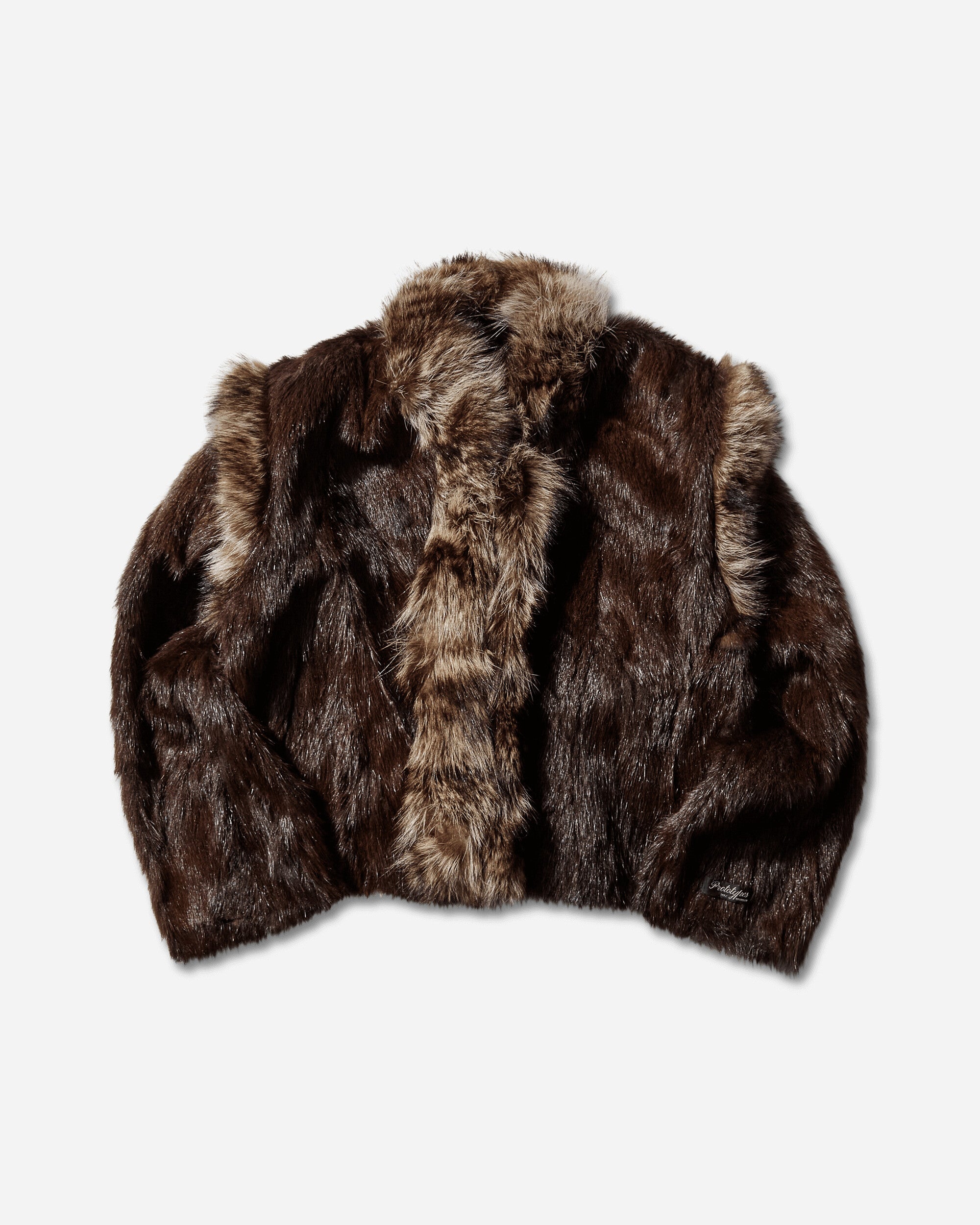 Women's Short Fur Jacket Sand – Slam Jam®