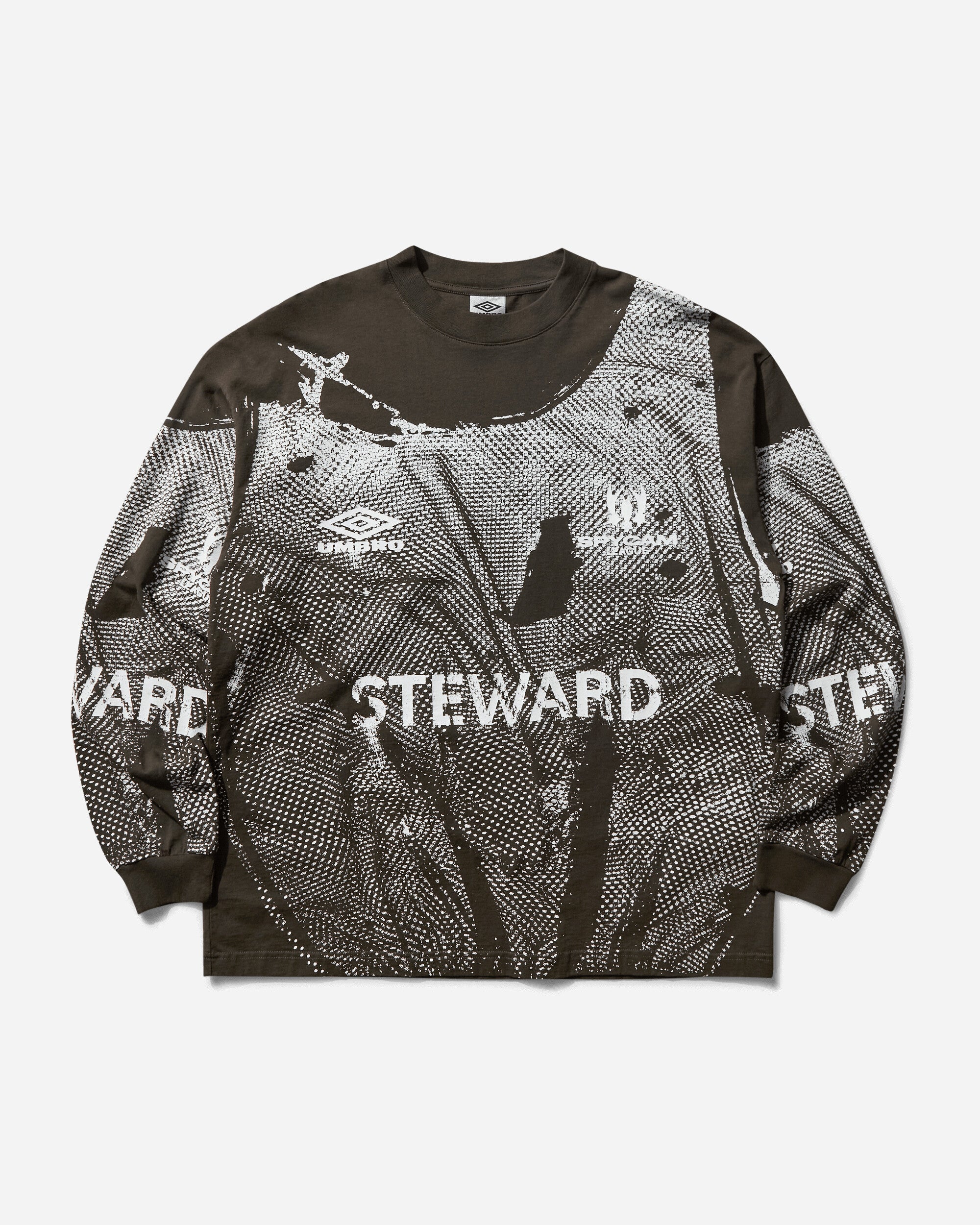 Men's Steward Vest Longsleeve T-Shirt Dark Olive – Slam Jam®