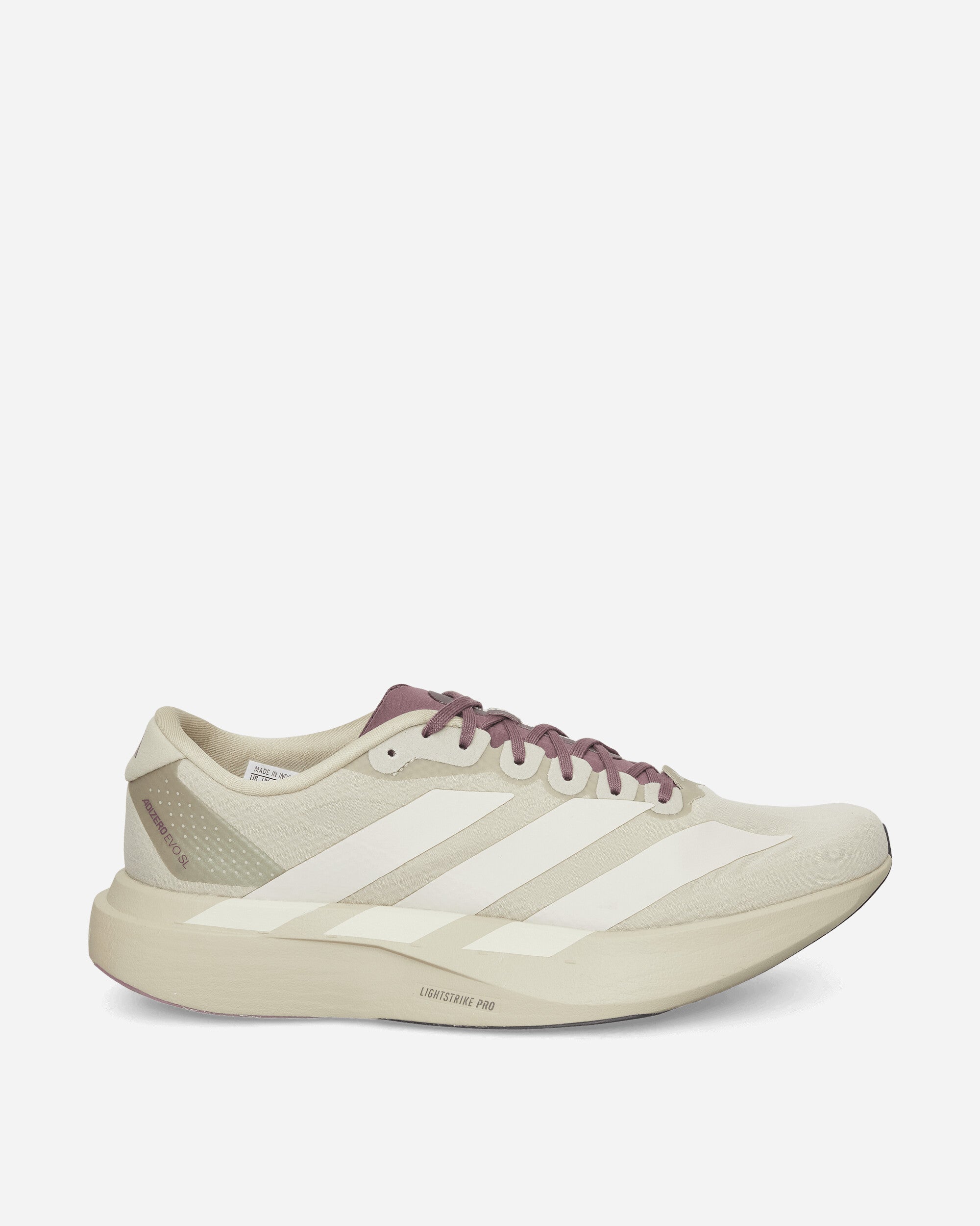 Adizero EVO SL Sneakers Putty Grey / Alumina / Shadow Fig – Slam Jam®