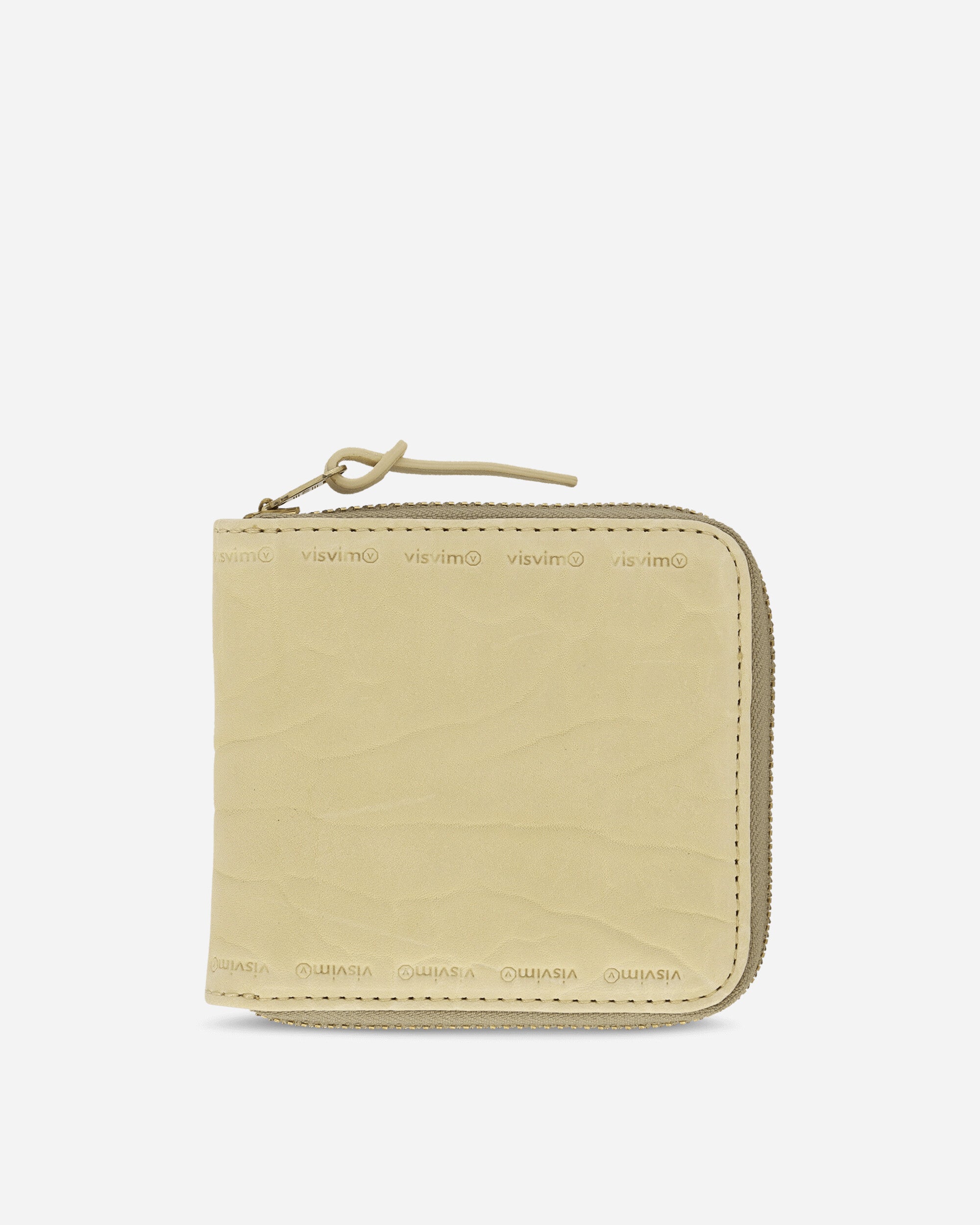 Leather Bi-Fold Wallet Beige – Slam Jam®