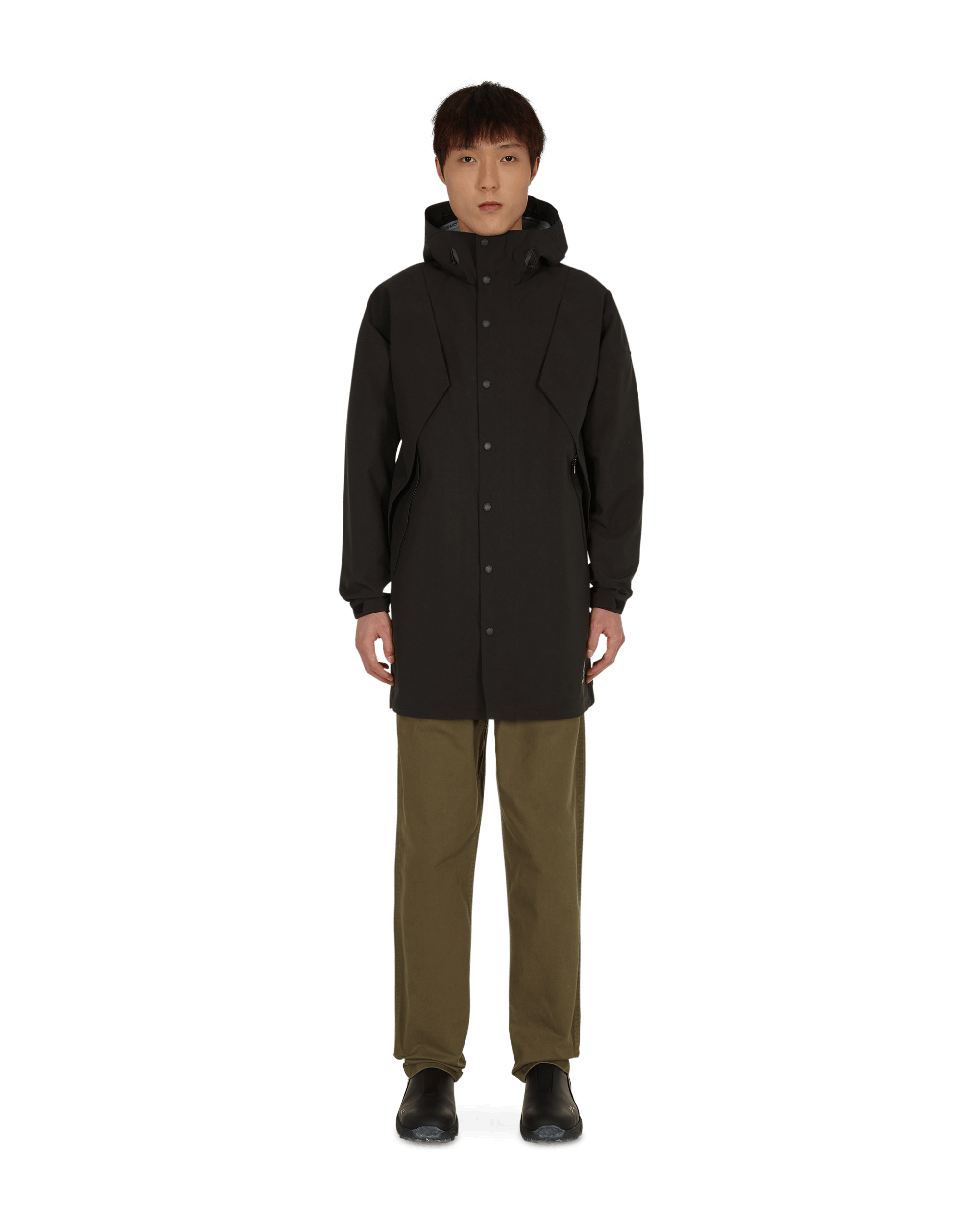 3 Layer Big Flap Coat Black – Slam Jam®