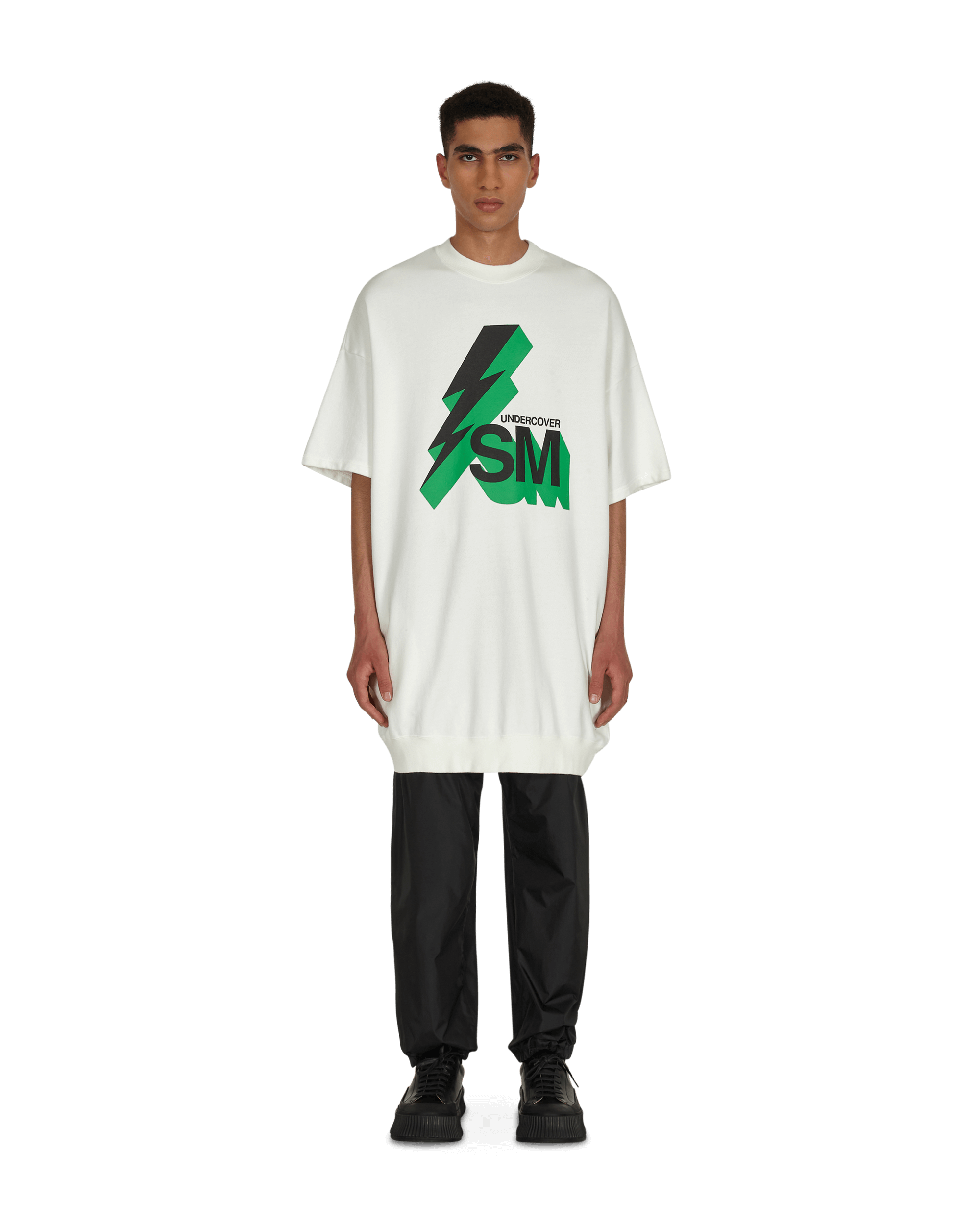 Graphic Short Sleeve Crewneck Sweatshirt White – Slam Jam®